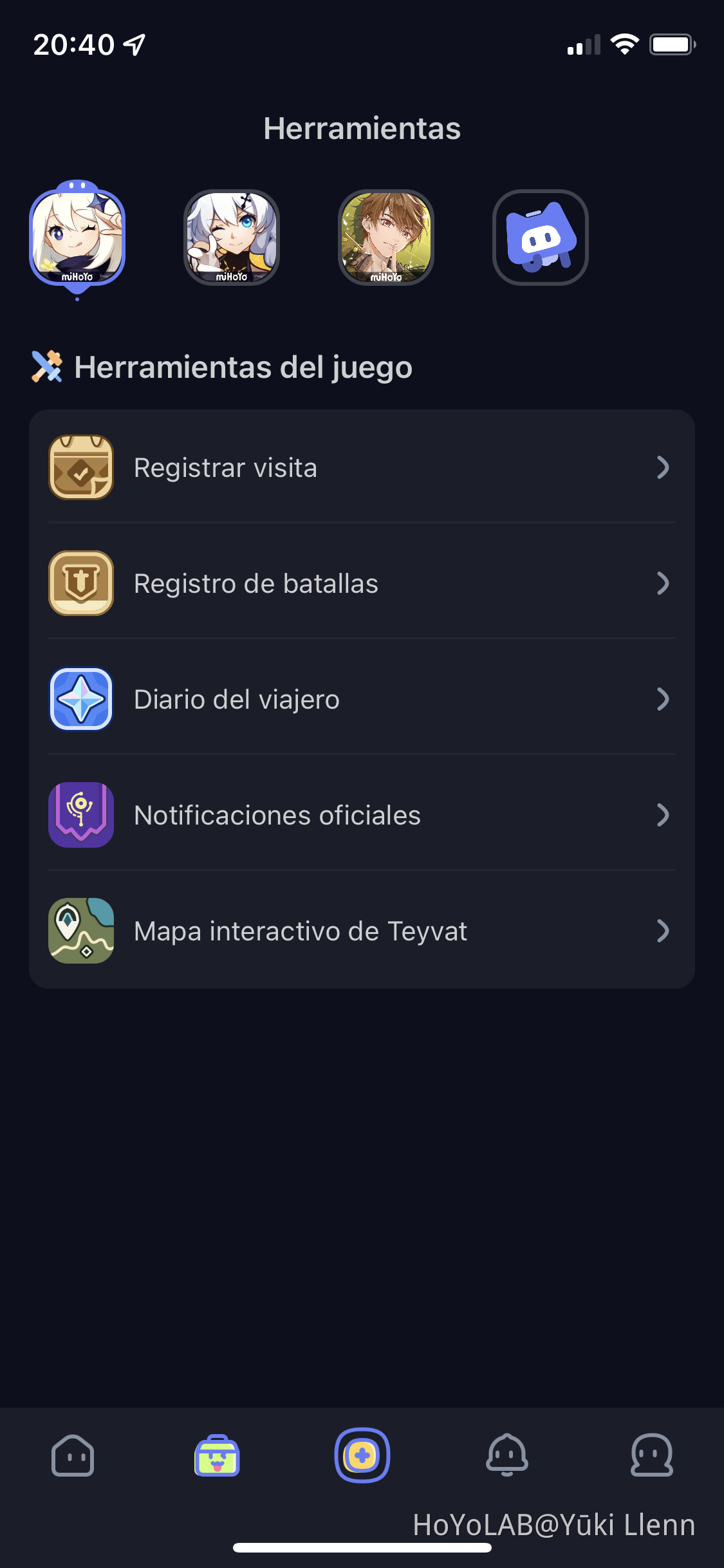 Dark mode! Genshin Impact | HoYoLAB