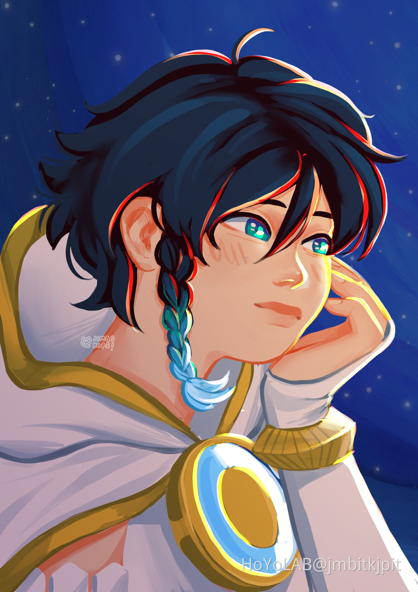 venti gazing into the distance ! - Fan Art Genshin Impact | HoYoLAB