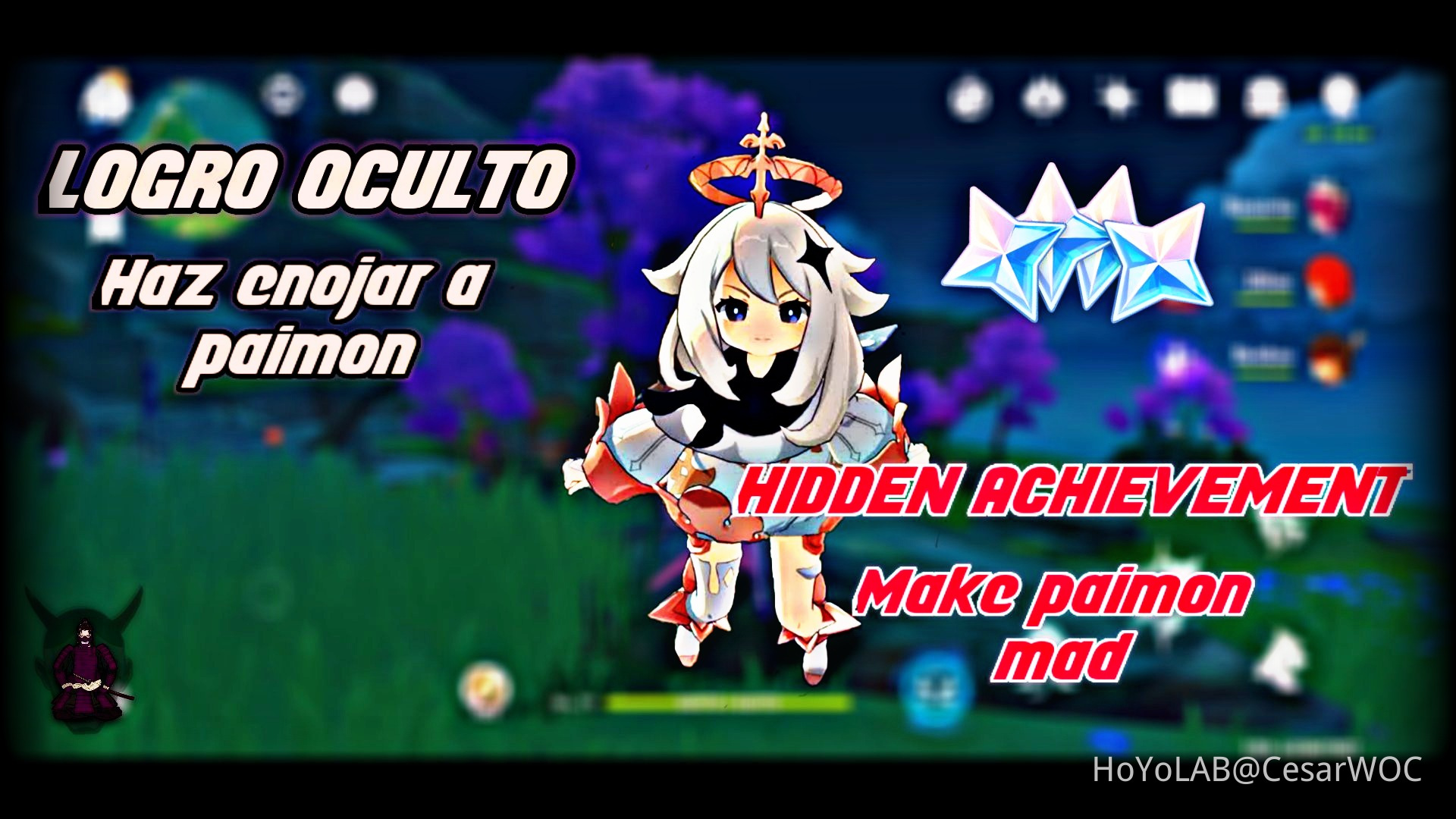 LOGRO OCULTO "Haz enojar a paimon" Genshin Impact | HoYoLAB