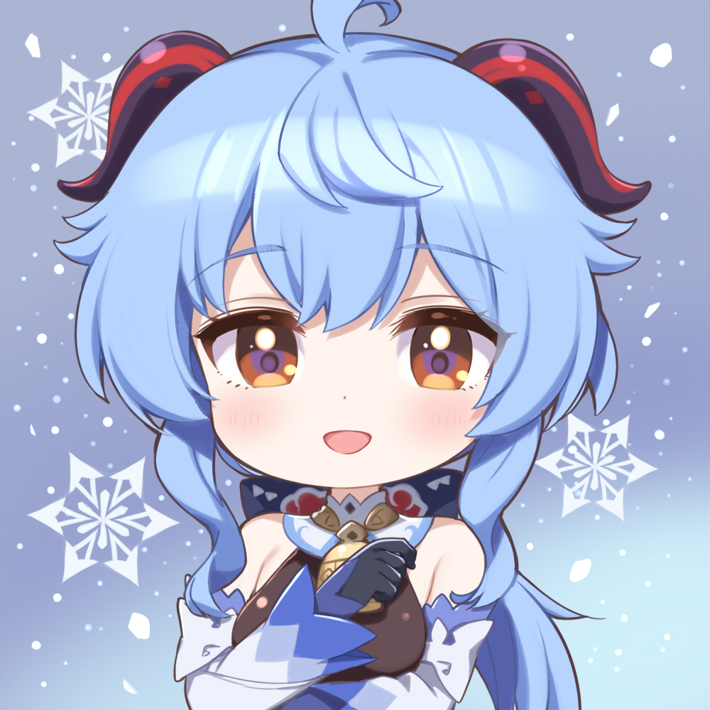 Cute Chibi Ganyu ☺️ ️ Genshin Impact | HoYoLAB