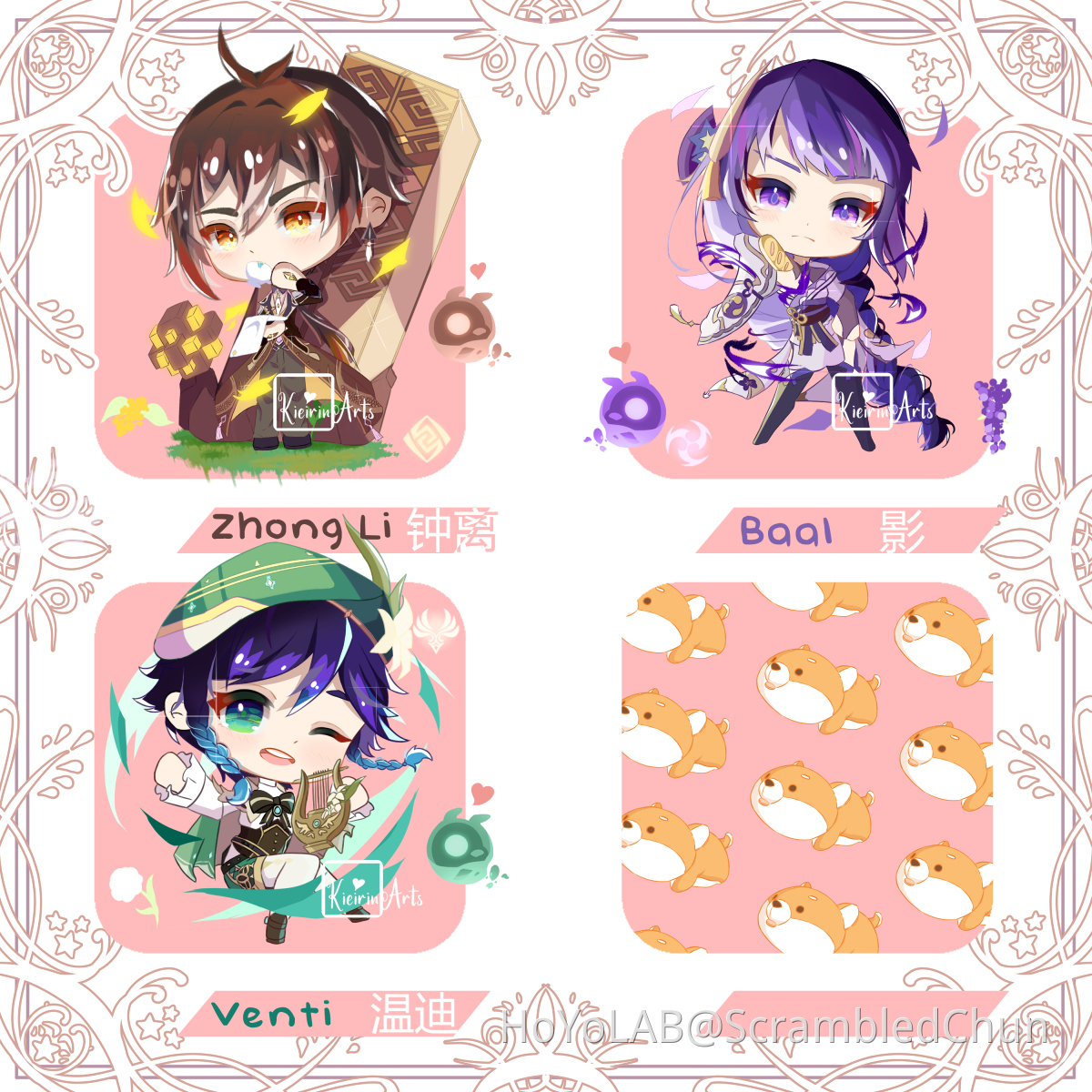 Chibi archons!! Genshin Impact | HoYoLAB