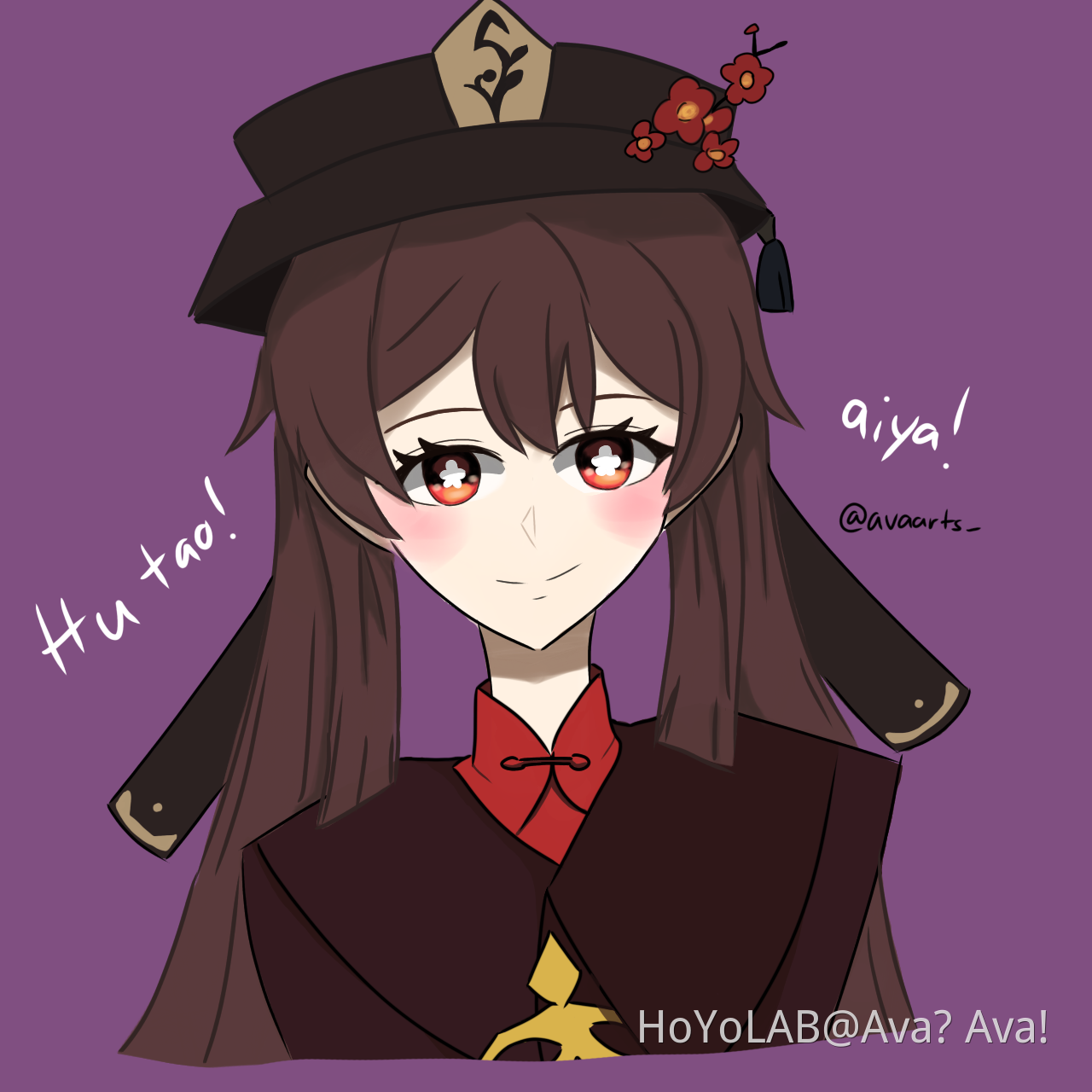 My entry for Hu Tao Fanart hehe Genshin Impact | HoYoLAB