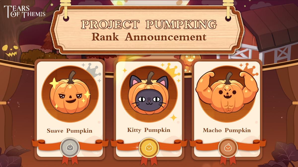 👑Project Pumpking Ranking Announcement Tears of Themis | HoYoLAB