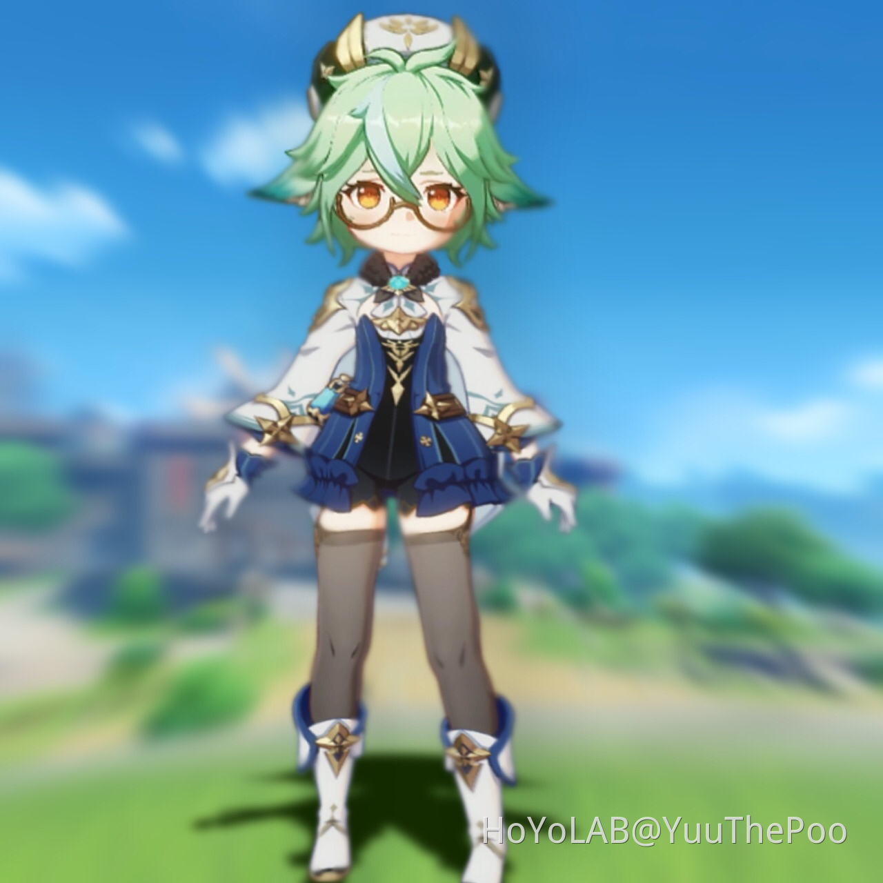 Chibi Xiao and sucrose Genshin Impact | HoYoLAB