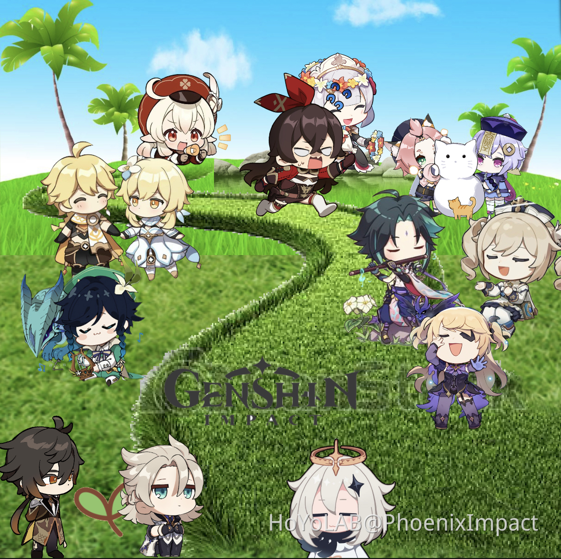 Chibi Art Genshin Impact | HoYoLAB