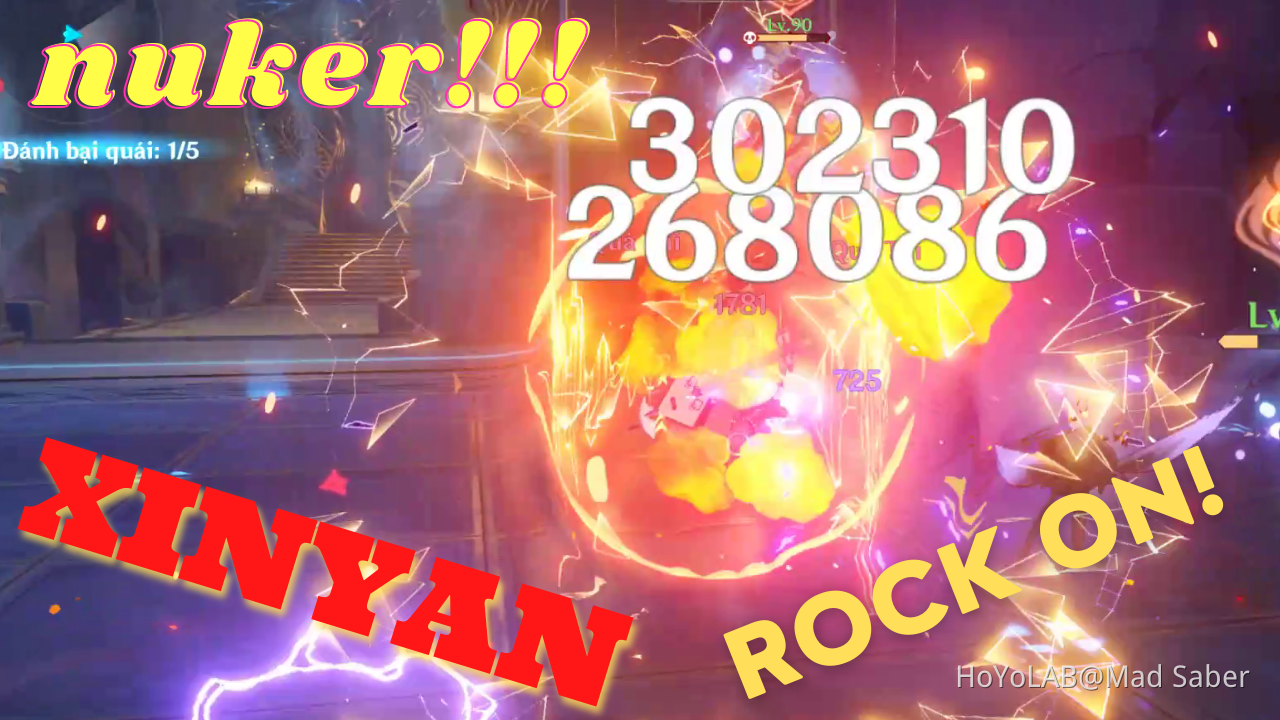 Xinyan Nuker !!! Genshin Impact | HoYoLAB