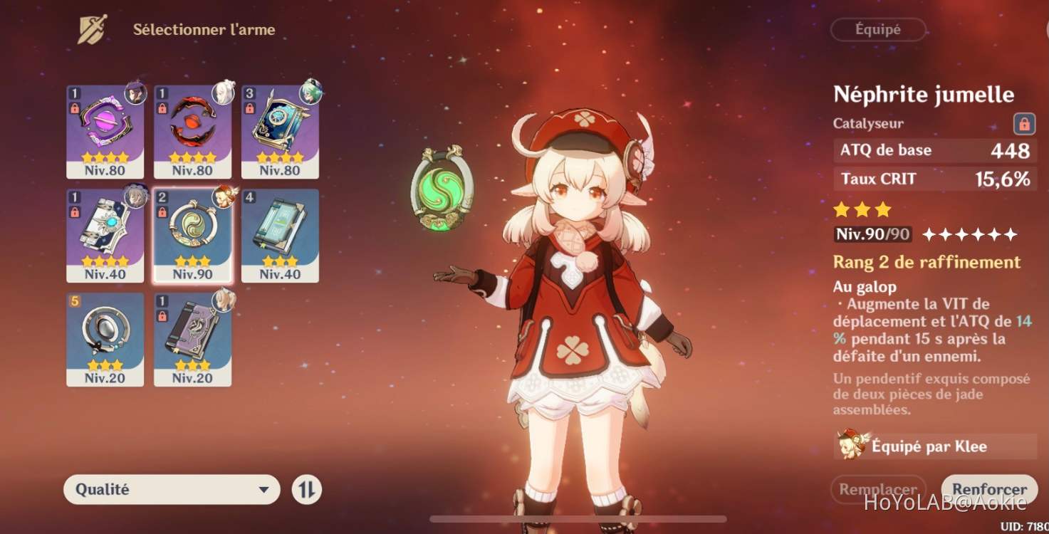 Guide Klee F2P - Boom boom ! [Guides pour la version 2.2] | Genshin ...