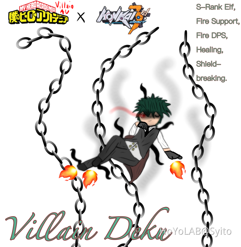 Villain Deku (MHA) meets Sirin ELF Honkai Impact 3rd | HoYoLAB