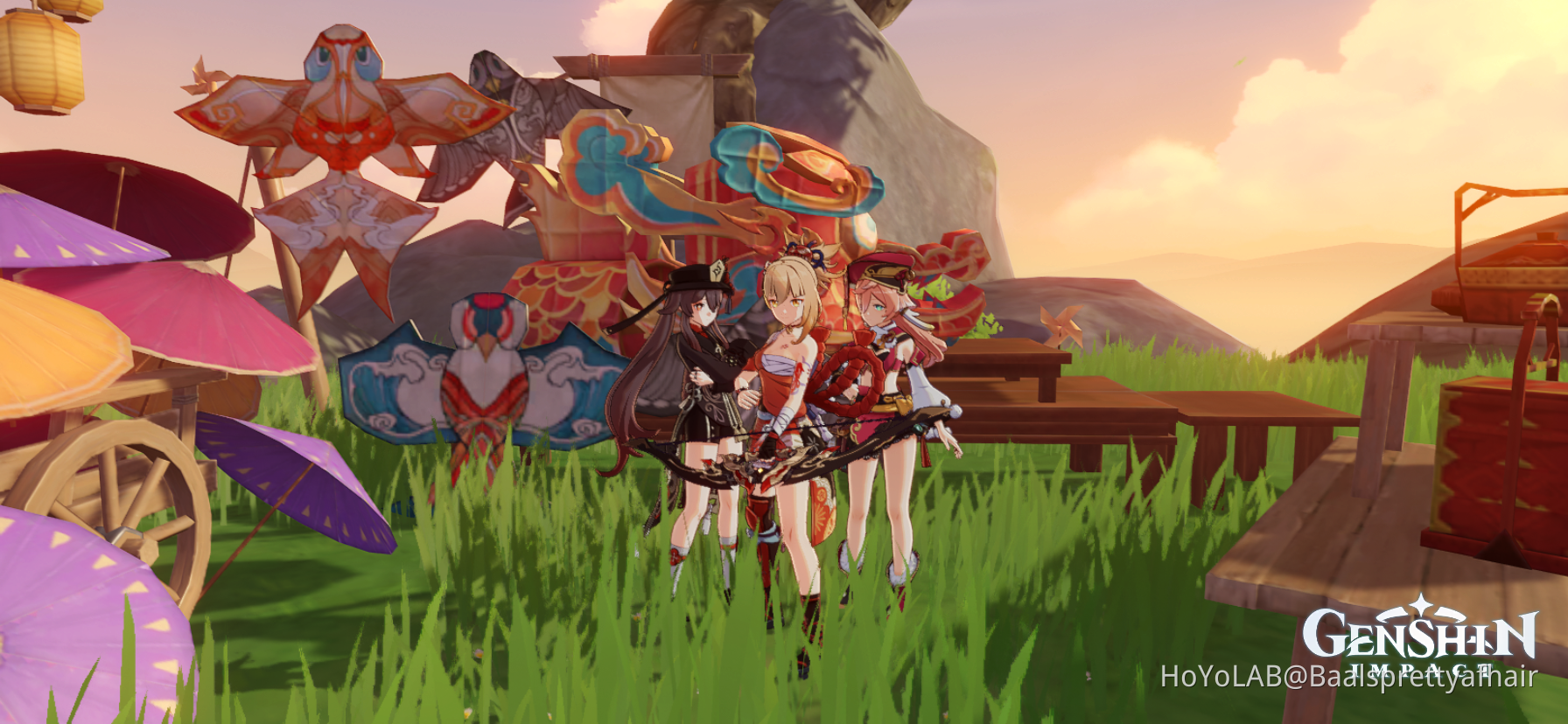 PYRO QUEENS ️ Genshin Impact | HoYoLAB