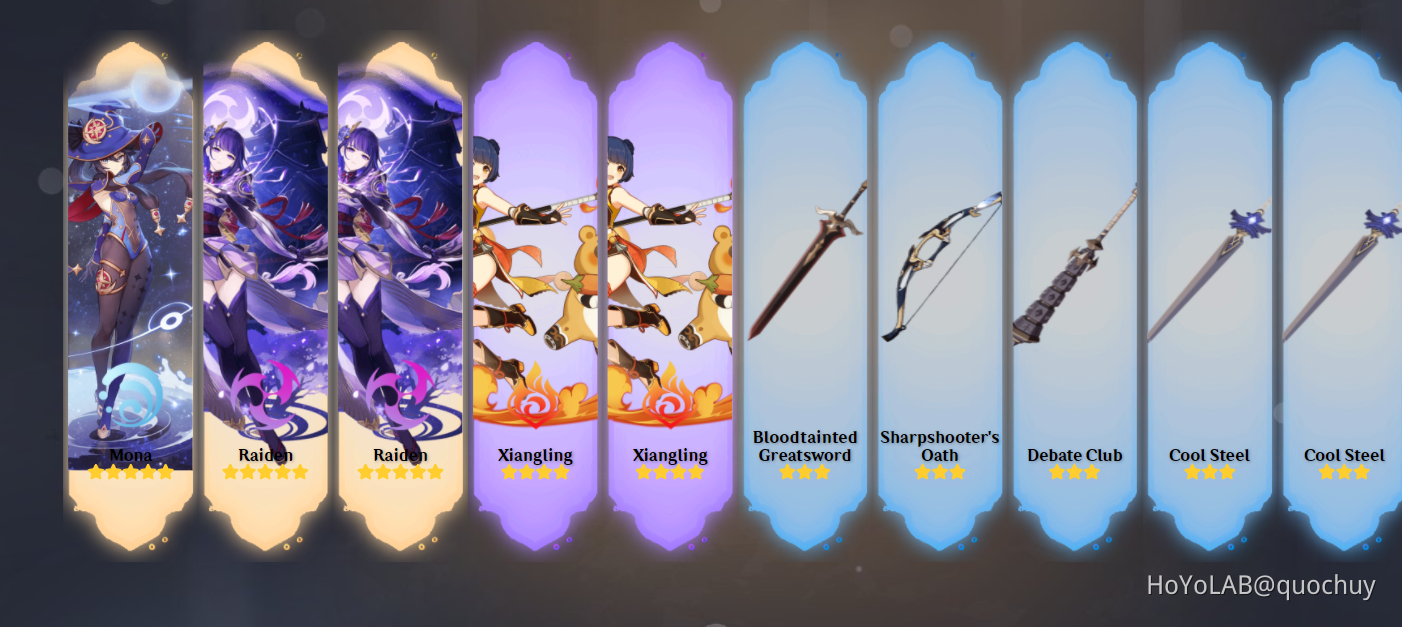 my raiden pull went really good Genshin Impact | HoYoLAB