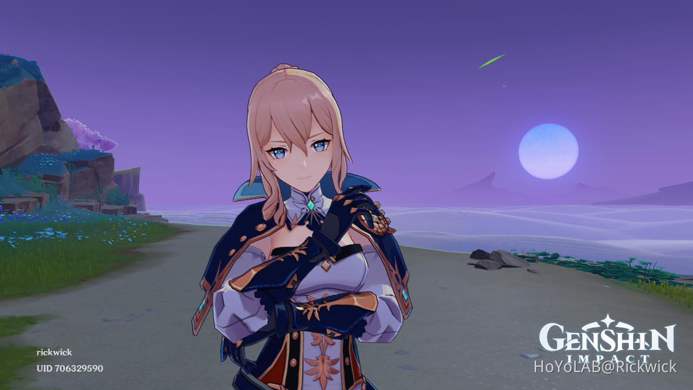 eyes blue as moon Genshin Impact | HoYoLAB