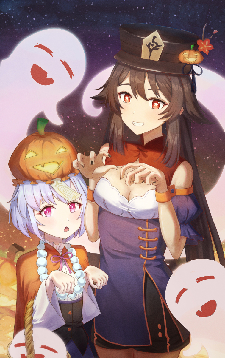 Qiqi and Hu tao Genshin Impact | HoYoLAB