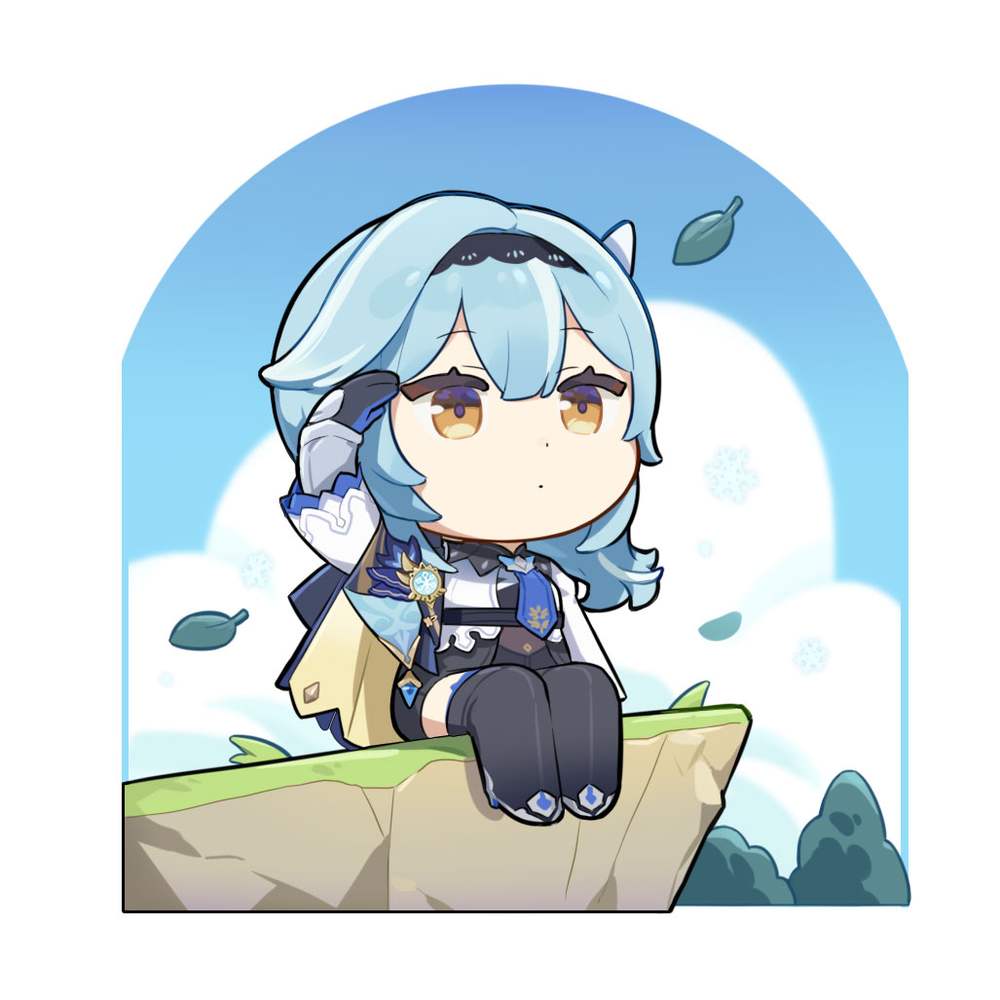 Eula Chibi Stickers: New stickers available now! Help yourselves ...