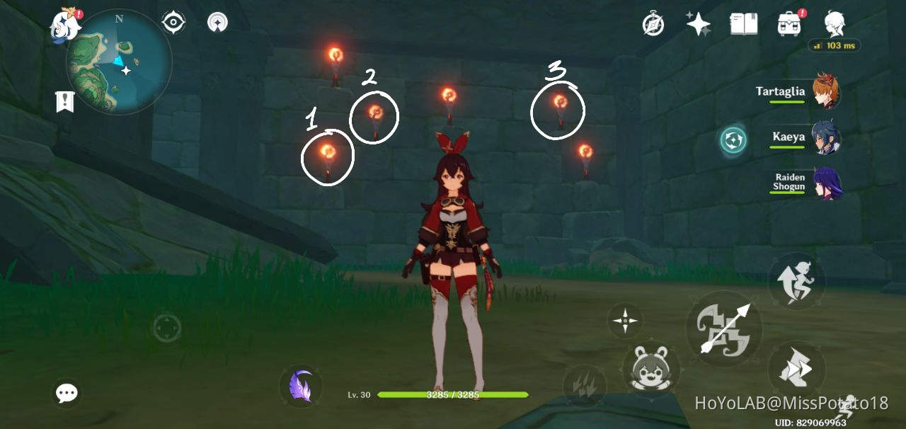 Torch puzzle tsurumi island Genshin Impact | HoYoLAB