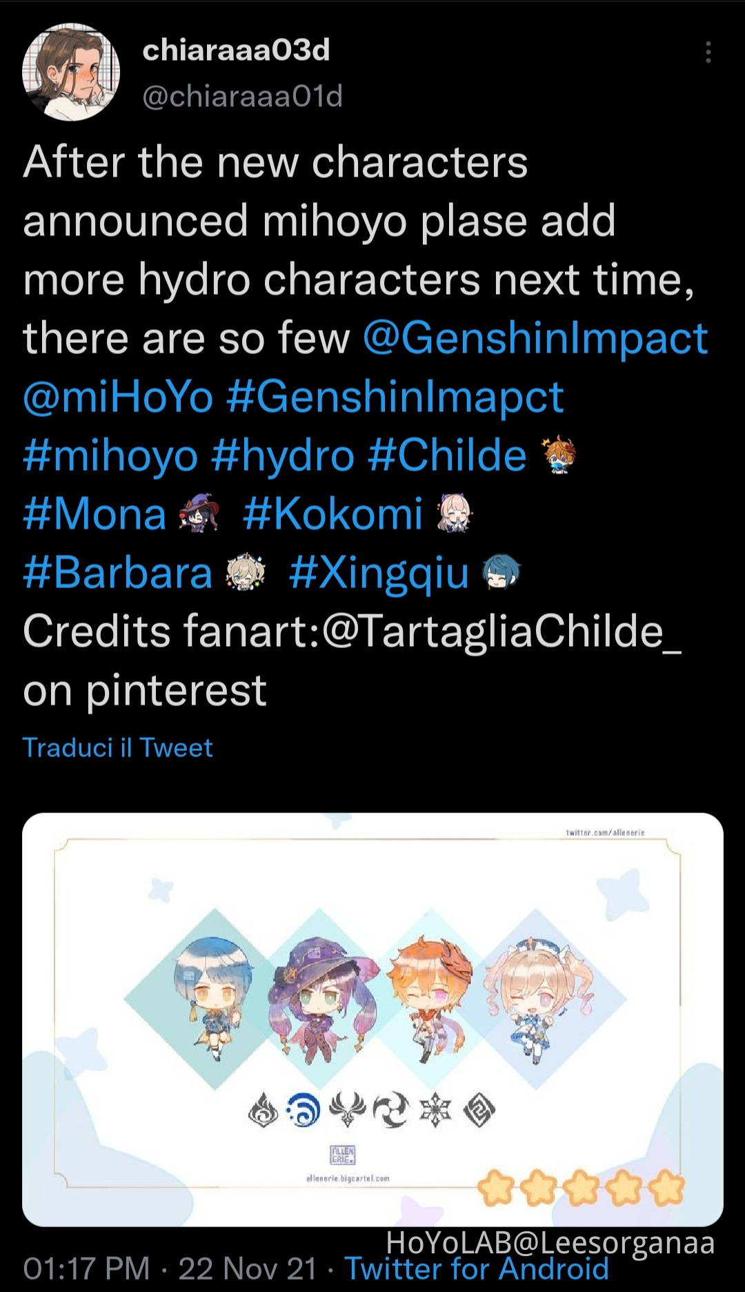 more hydro characters Genshin Impact | HoYoLAB