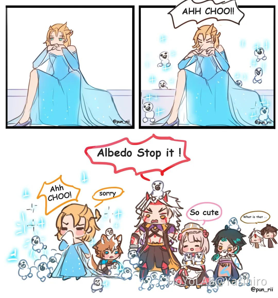 "Ahh CHOO!! " 😅 Genshin Impact | HoYoLAB