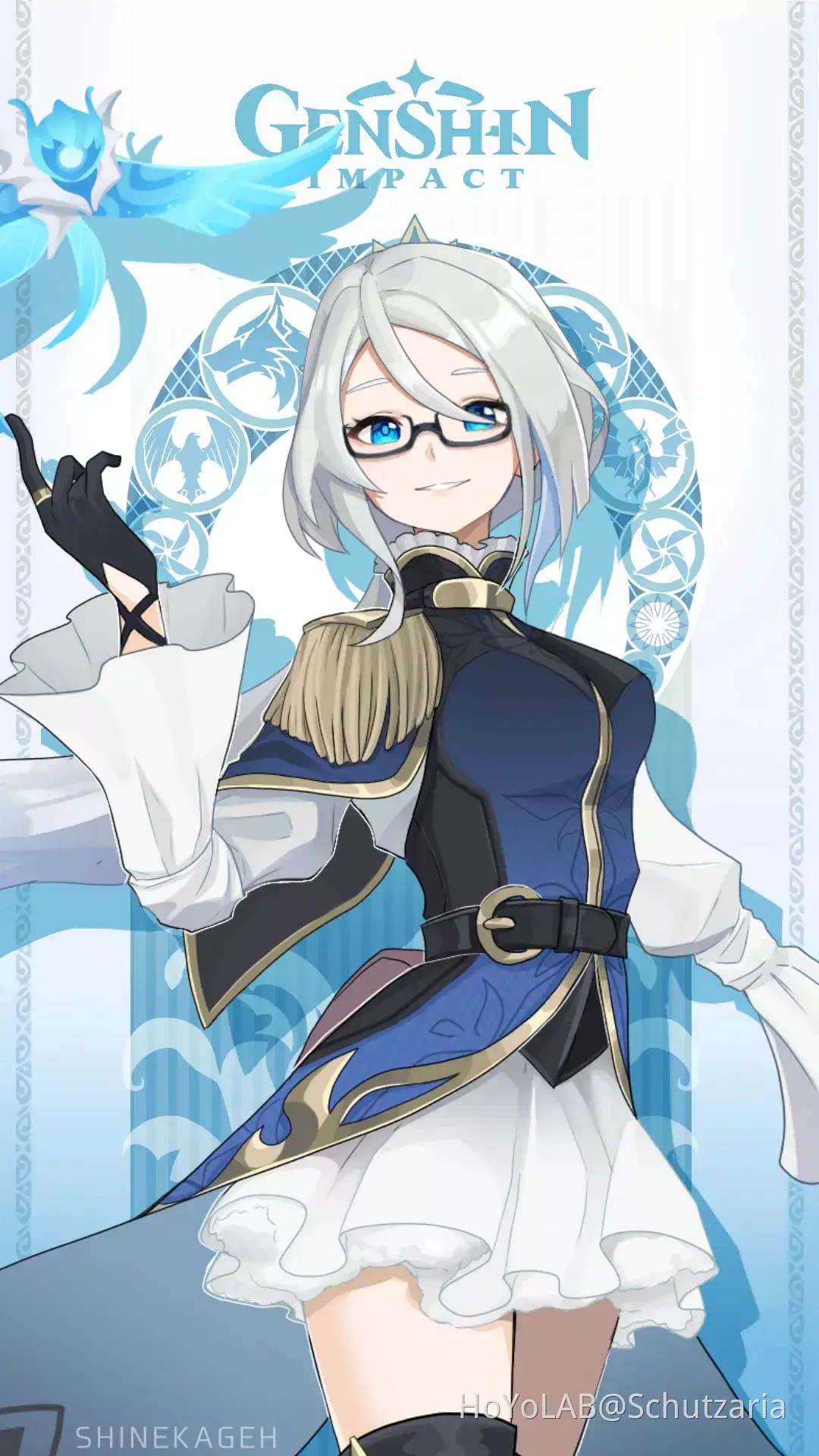 My OCs, Francois and Mira (Hydro Archon) Genshin Impact | HoYoLAB