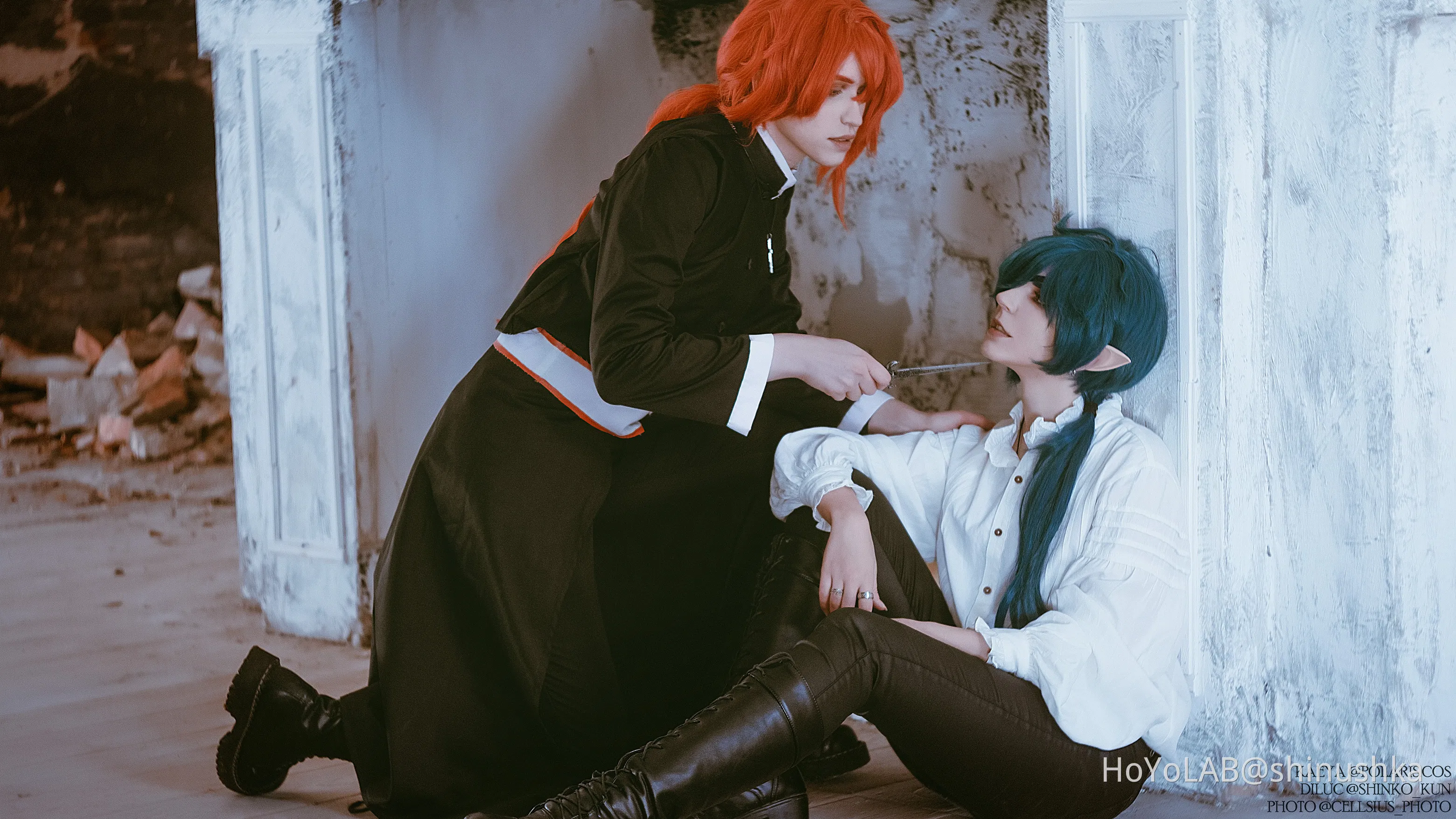 Diluc & Kaeya (vampire au) Genshin Impact | HoYoLAB