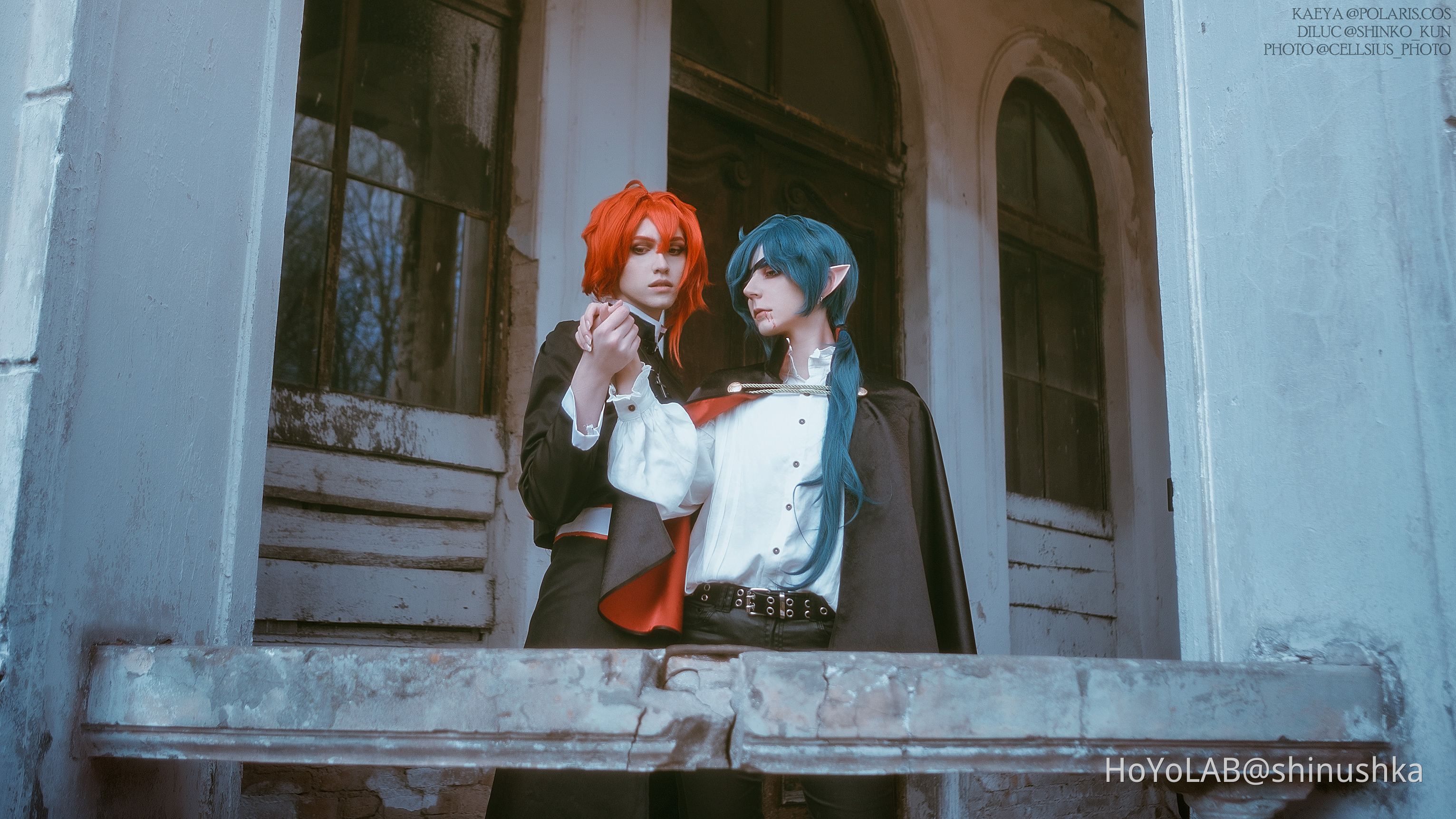 Diluc & Kaeya (vampire au) Genshin Impact | HoYoLAB