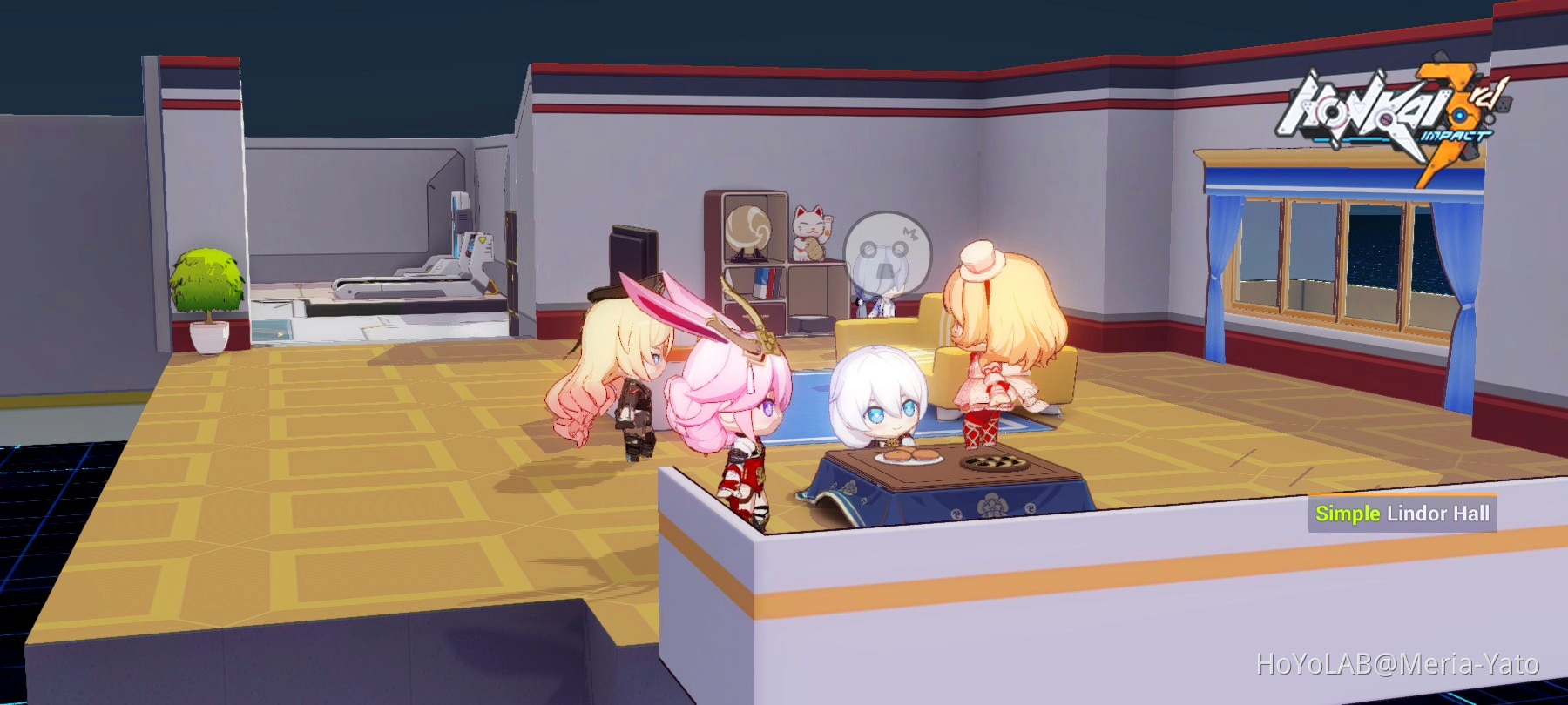 Chibi's in the Dorm Honkai Impact 3rd | HoYoLAB