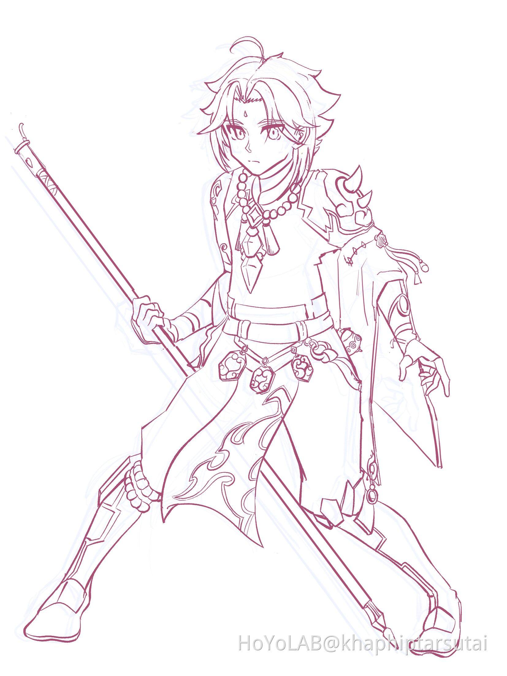 Xiao fanArt Genshin Impact | HoYoLAB