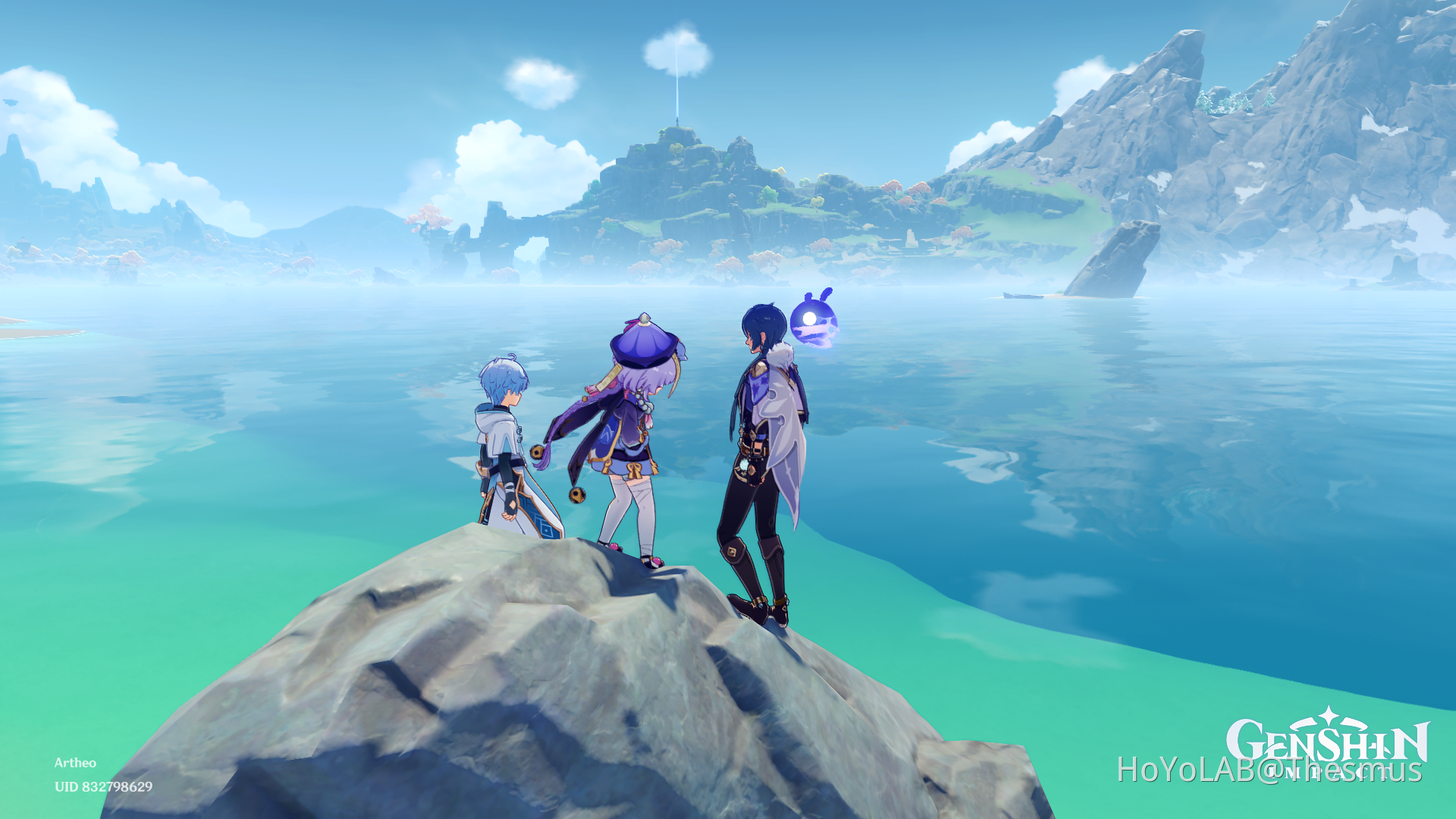 Ice travel with friends Genshin Impact | HoYoLAB