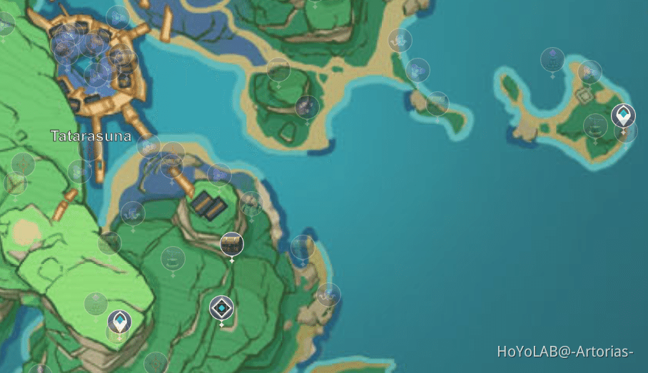 How to obtain this chest (on Tatarasuna island)? Genshin Impact | HoYoLAB