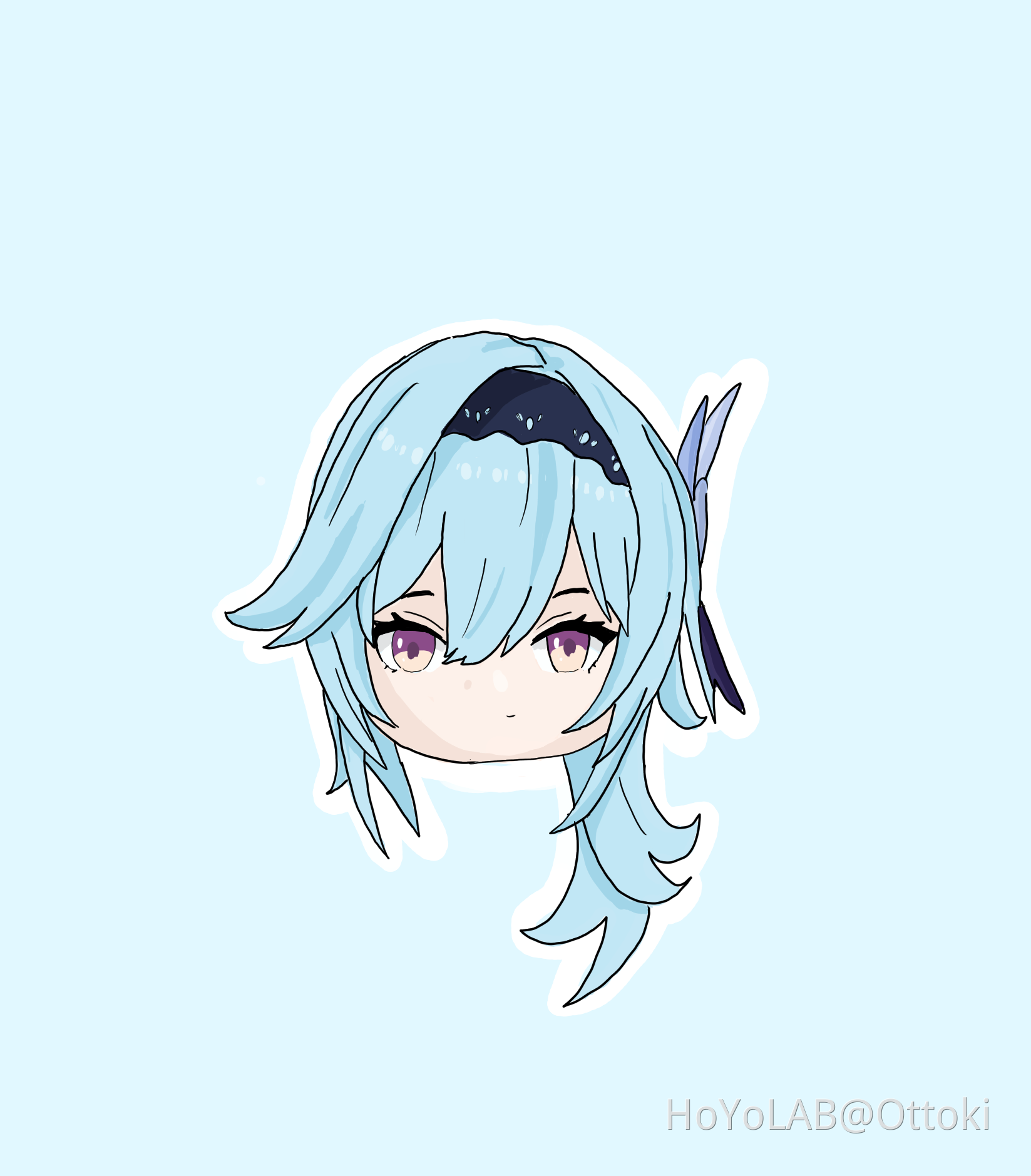 Chibi Eula Genshin Impact | HoYoLAB