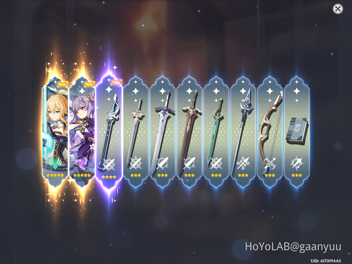 STANDARD BANNER PULLS ! Genshin Impact | HoYoLAB