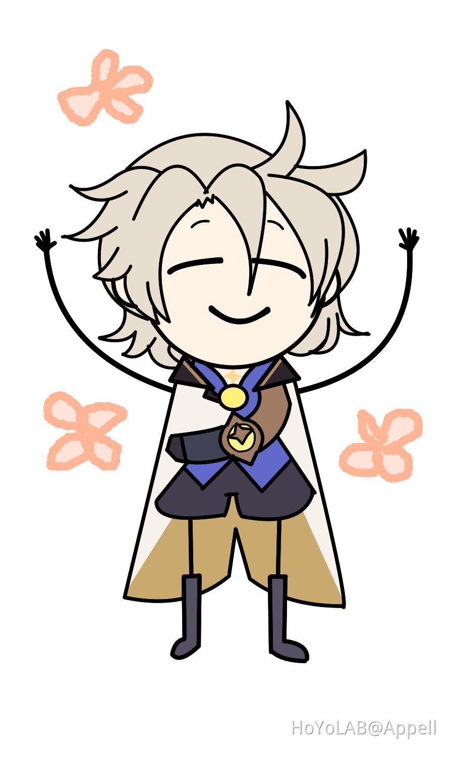 Albedo Stickers Genshin Impact | HoYoLAB