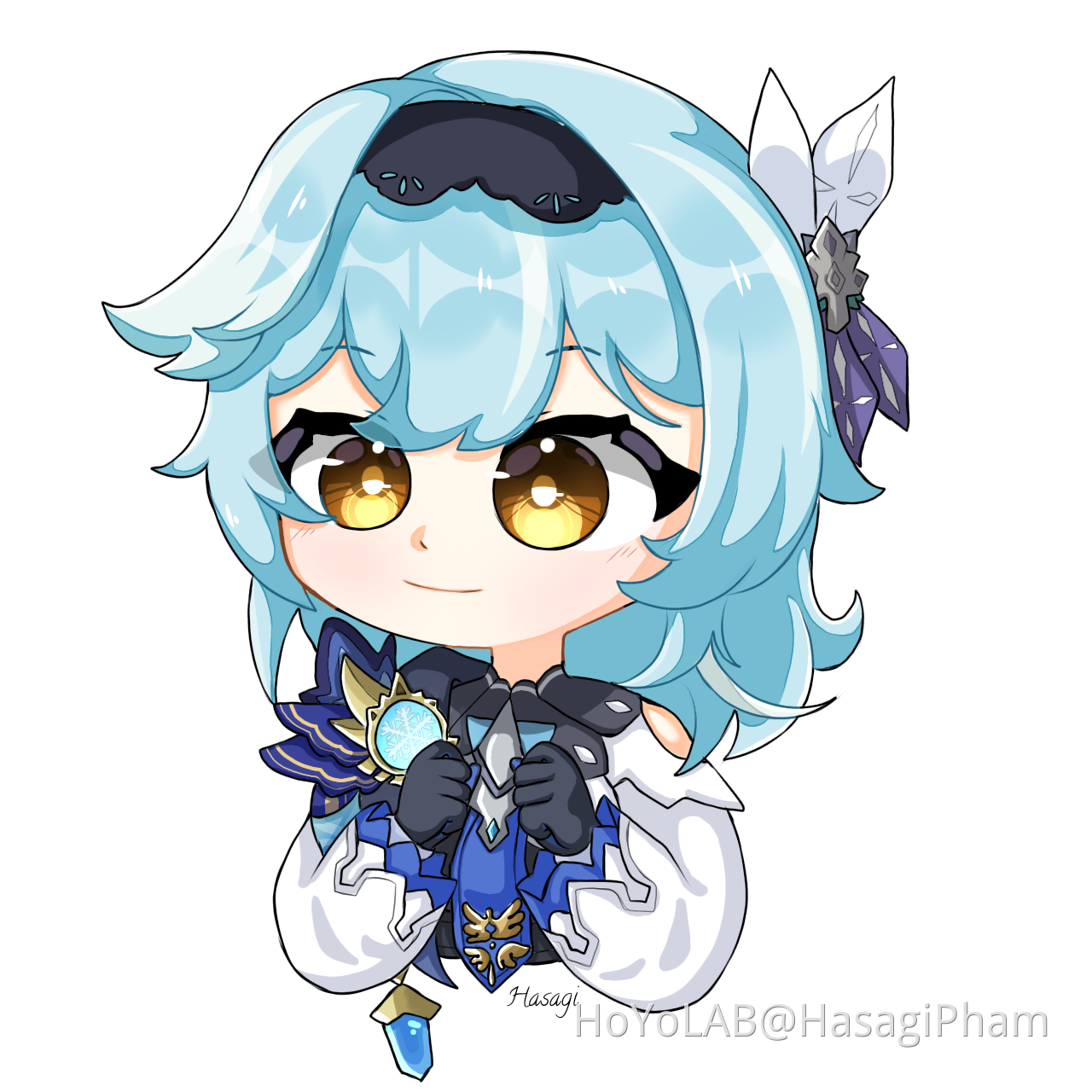 Eula sticker Genshin Impact | HoYoLAB