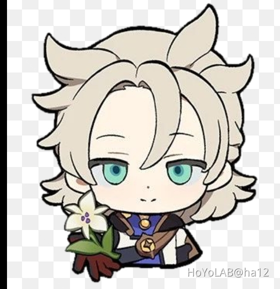 albedo sticker Genshin Impact | HoYoLAB