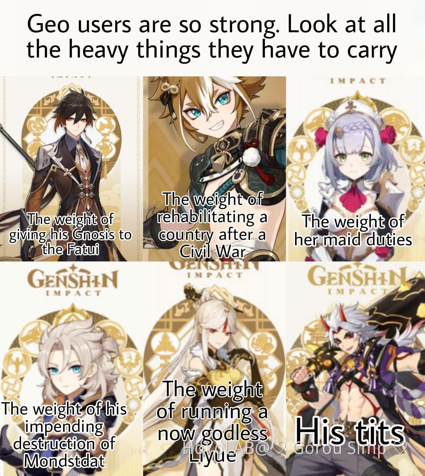 Geo Memes | Genshin Impact | HoYoLAB