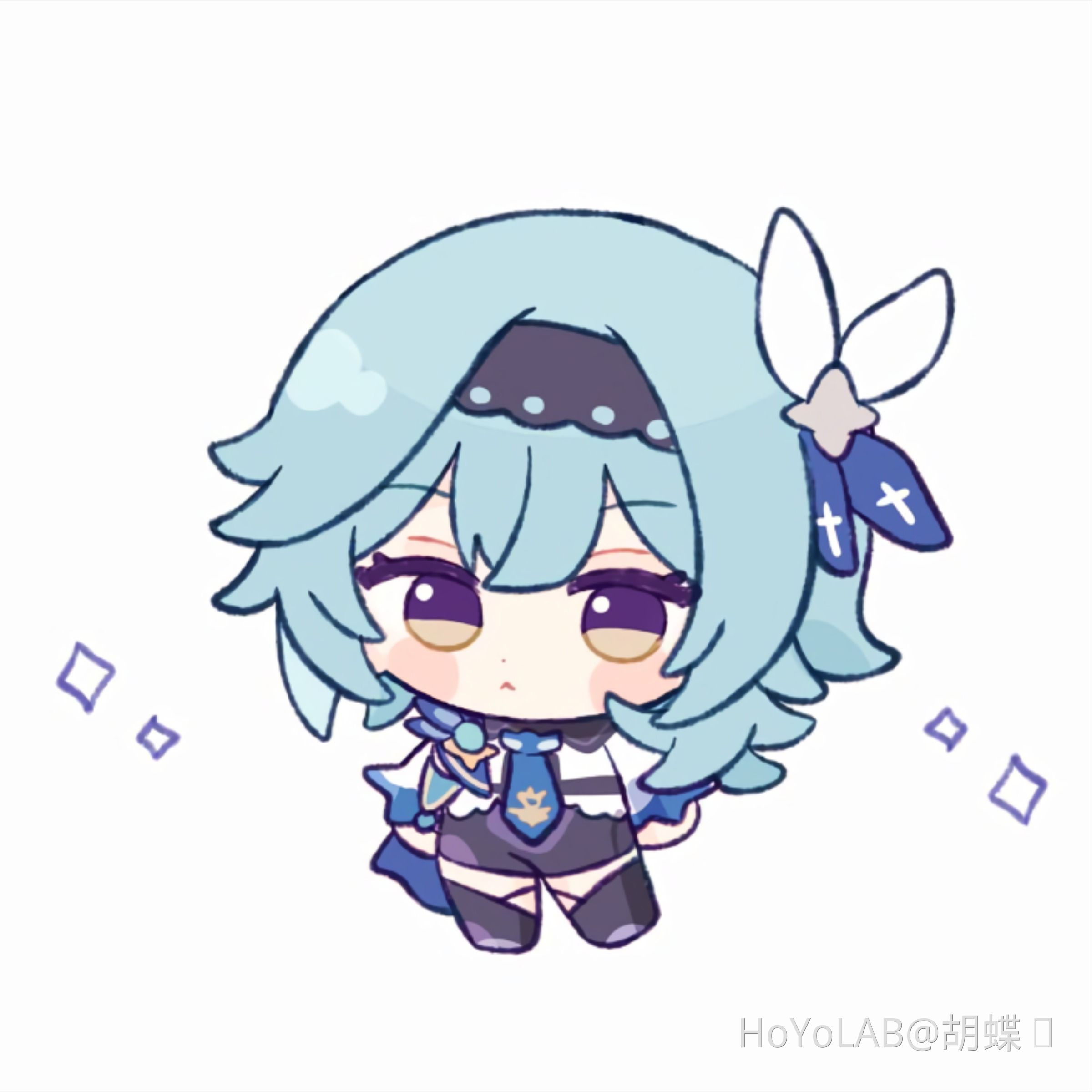 'Huh?' Chibi eula💜 Genshin Impact | HoYoLAB