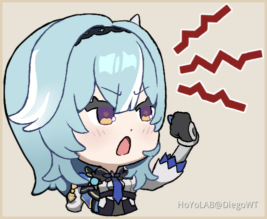 Eula Sticker: Vengeance Scream Genshin Impact | HoYoLAB