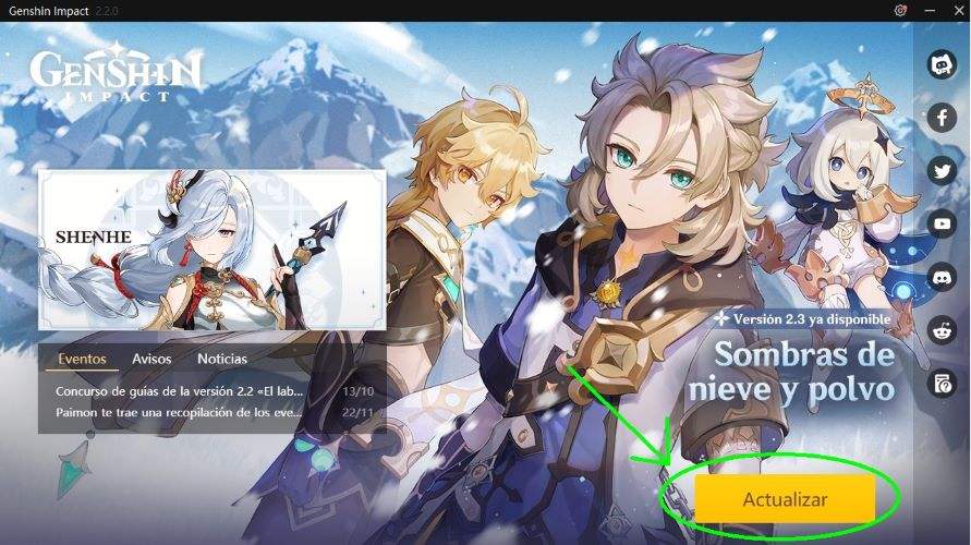 Don't forget to update the launcher! Genshin Impact | HoYoLAB