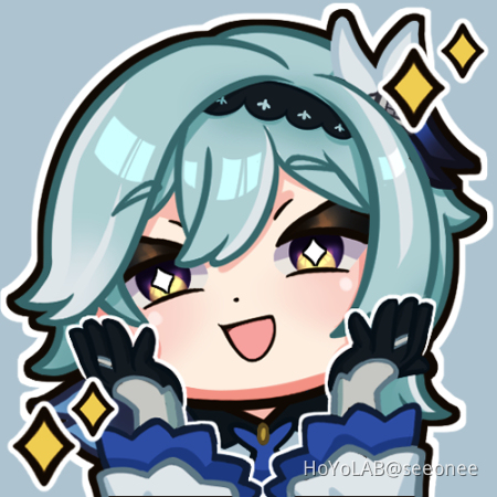 Eula excited emote Genshin Impact | HoYoLAB