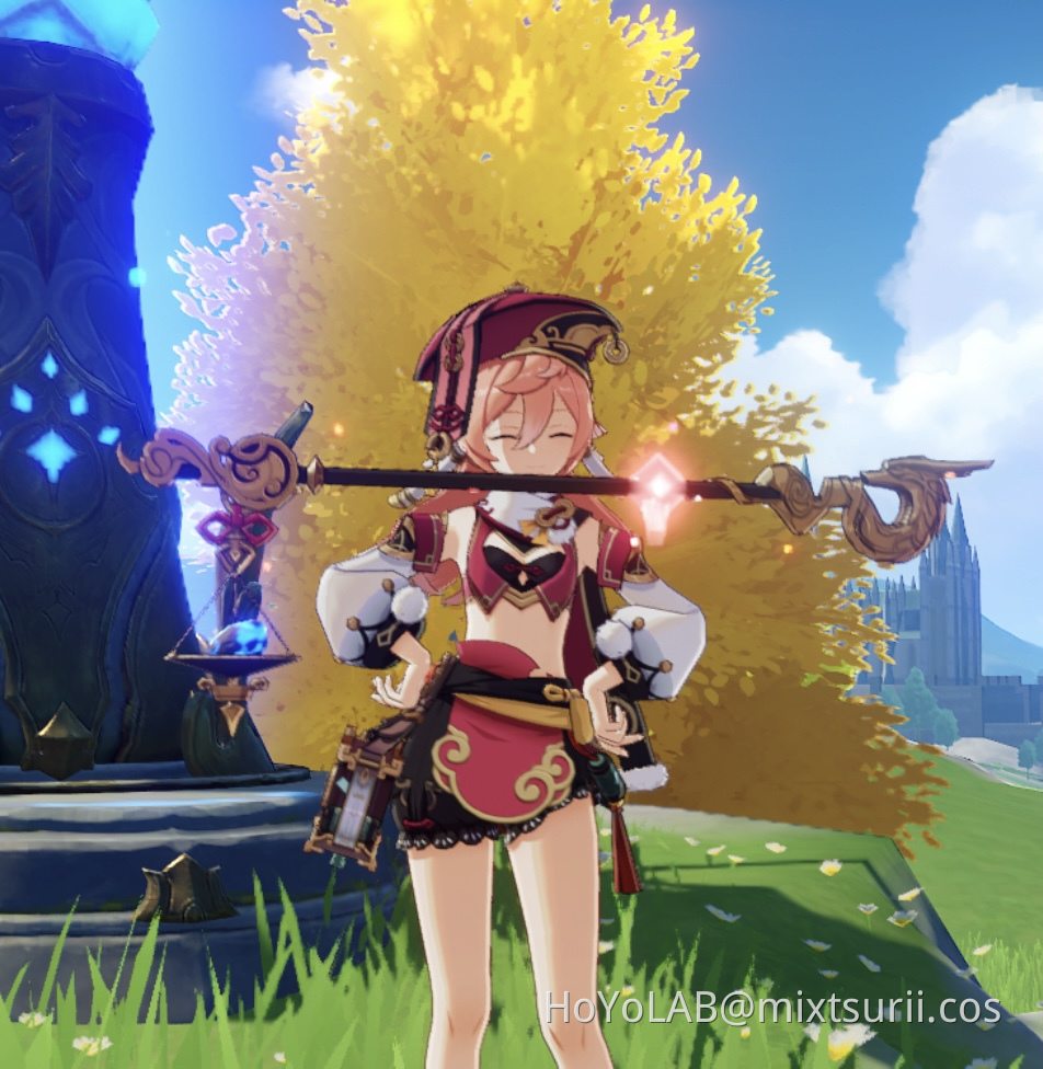 look how cool Yanfeis new animation is🤍 Genshin Impact | HoYoLAB