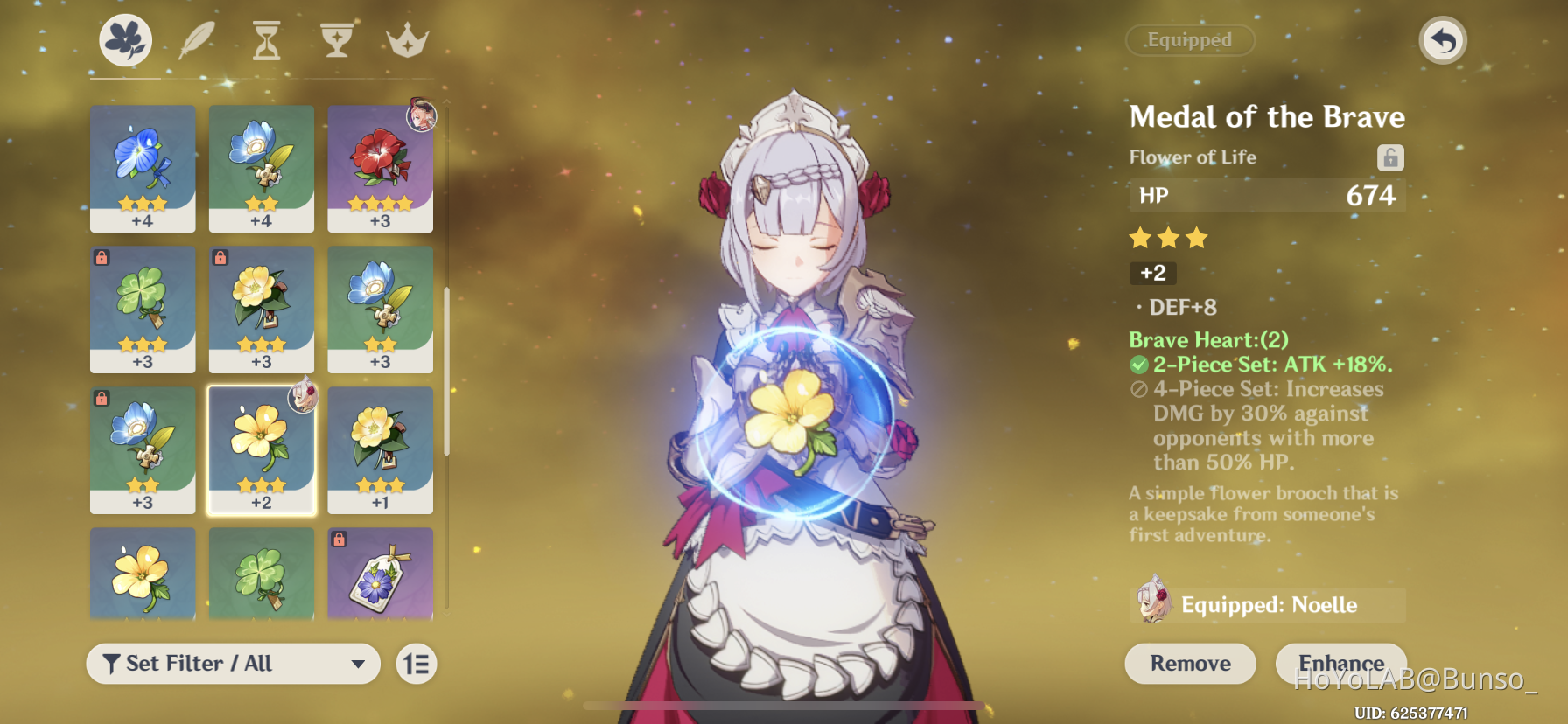 Shield Noelle Level 50 - miHoYo Player Community