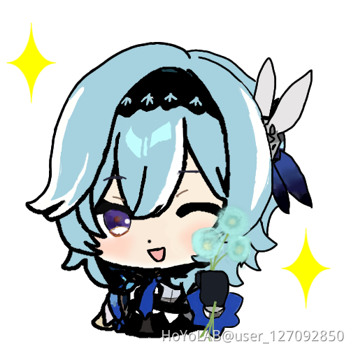 Eula sticker Genshin Impact | HoYoLAB