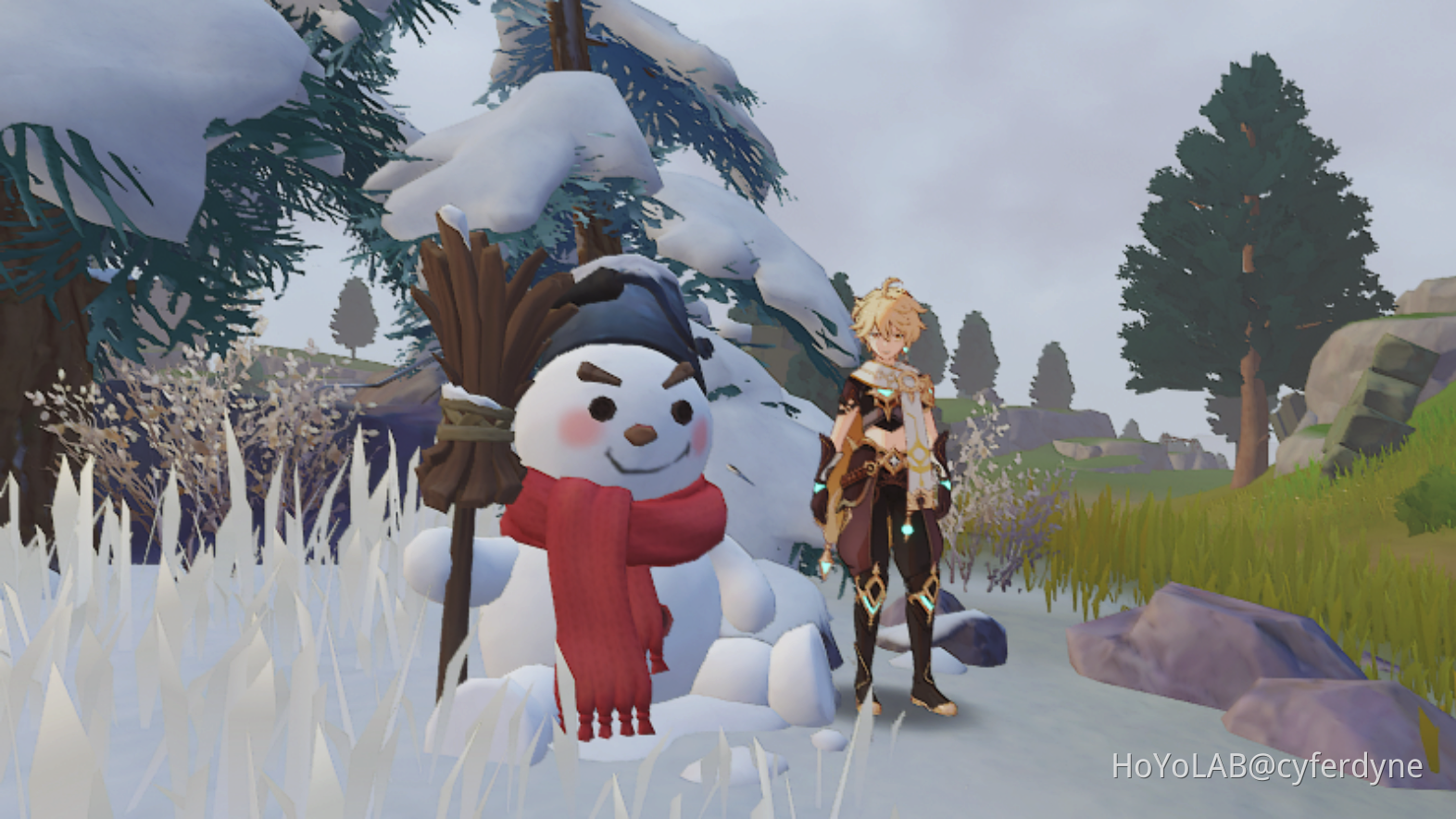 Wanna Built a Snowman Genshin Impact | HoYoLAB