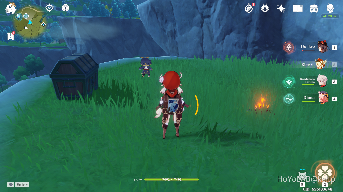 Hidden chest (Exquisite) in Starfell Valley Genshin Impact | HoYoLAB