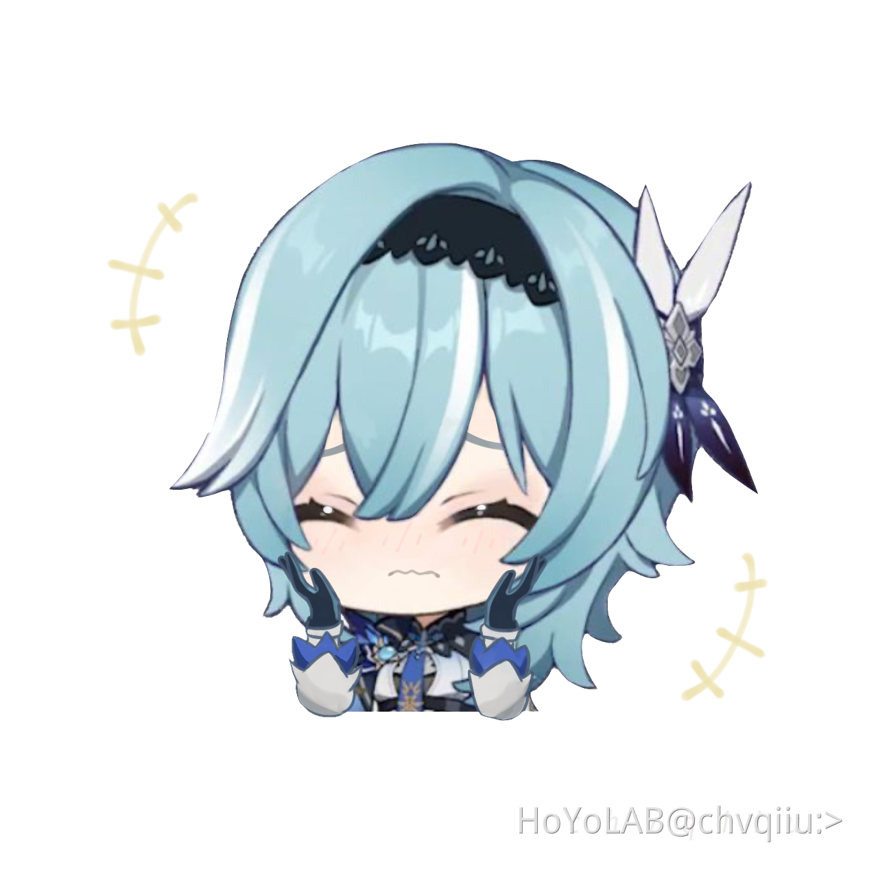 Eula blush sticker >/ / /