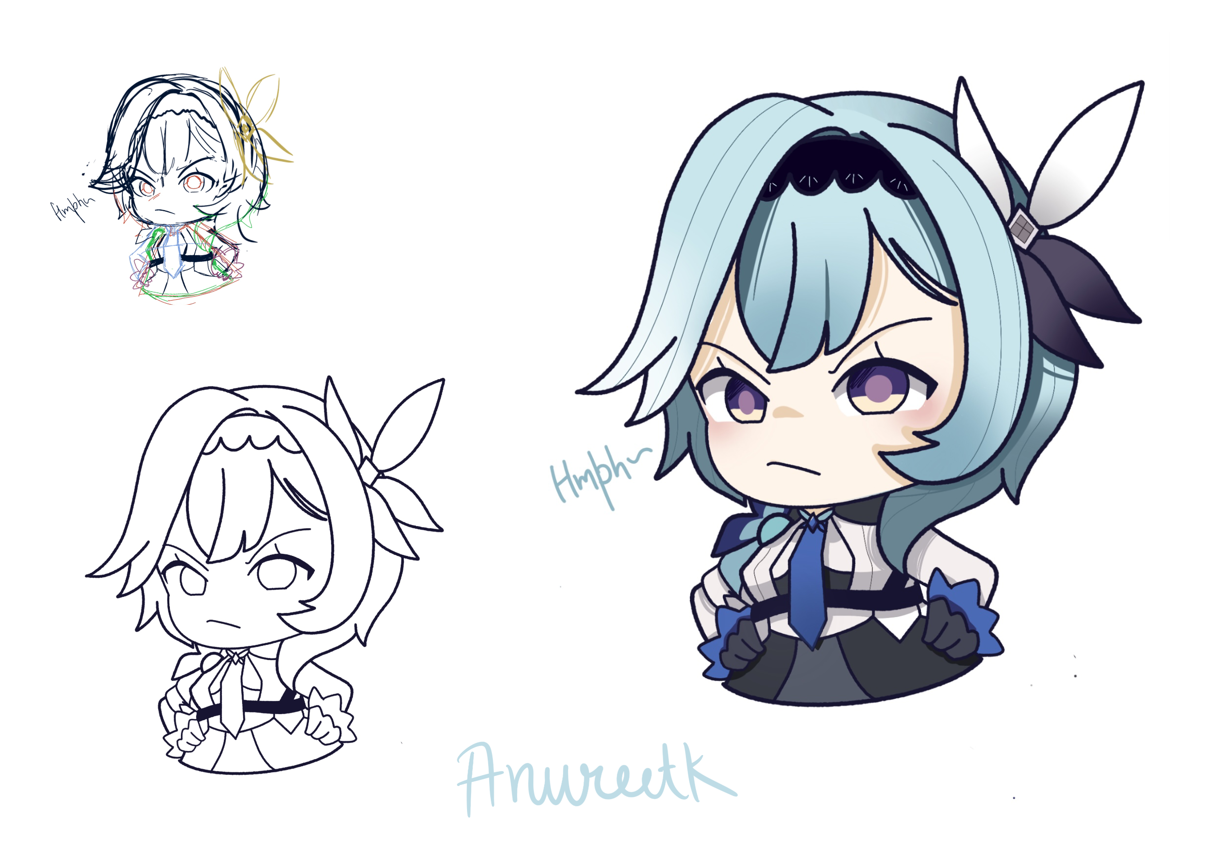 Eula Sticker Genshin Impact | HoYoLAB