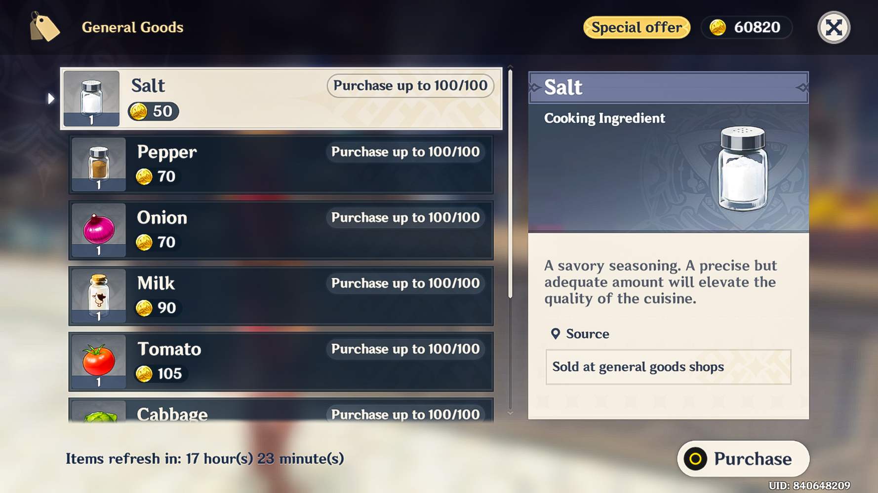 SUNSHINE SPRAT RECIPE #gameguides Genshin Impact | HoYoLAB