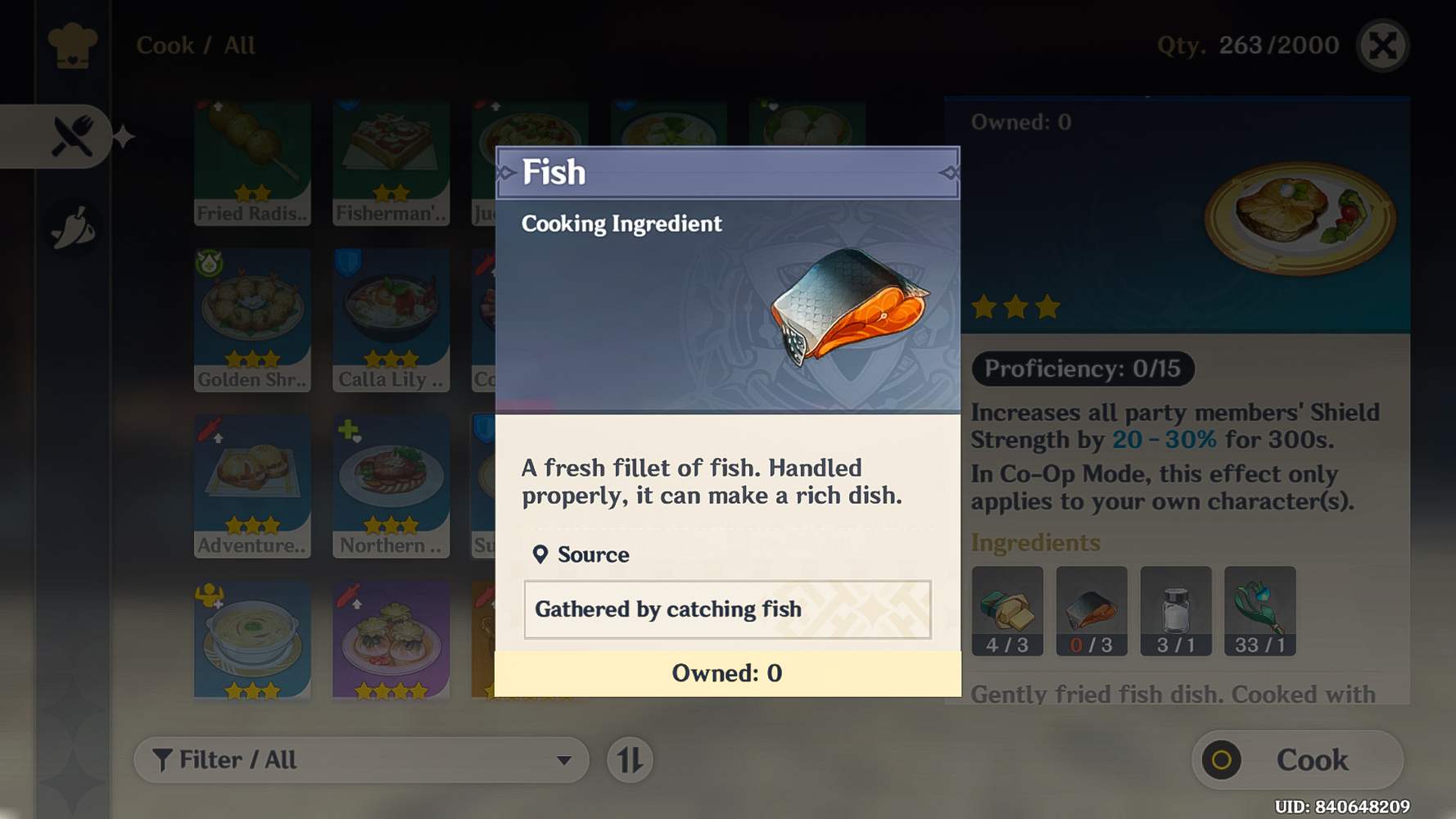 SUNSHINE SPRAT RECIPE #gameguides Genshin Impact | HoYoLAB