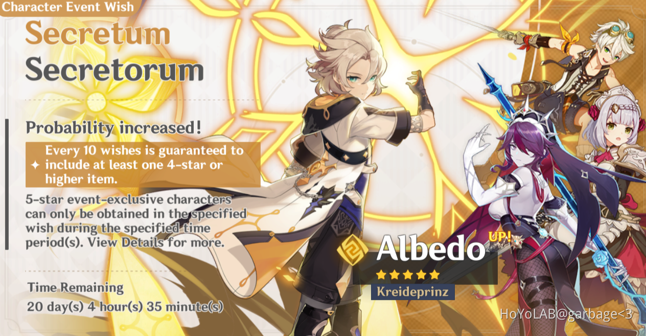 Guide to Getting Albedo + Eula Genshin Impact | HoYoLAB