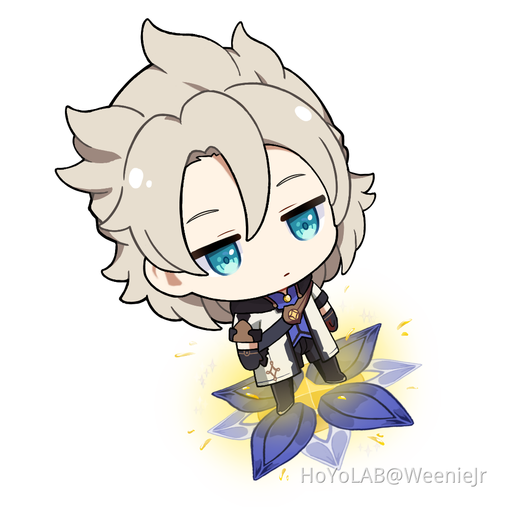 Albedo Sticker (3/3) - [Burst Forth] Genshin Impact | HoYoLAB