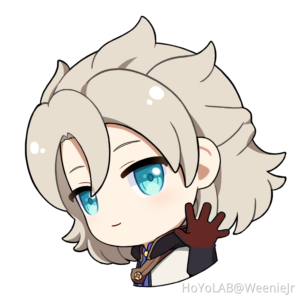 Albedo Sticker (1/3) - [Until Next Time] Genshin Impact | HoYoLAB