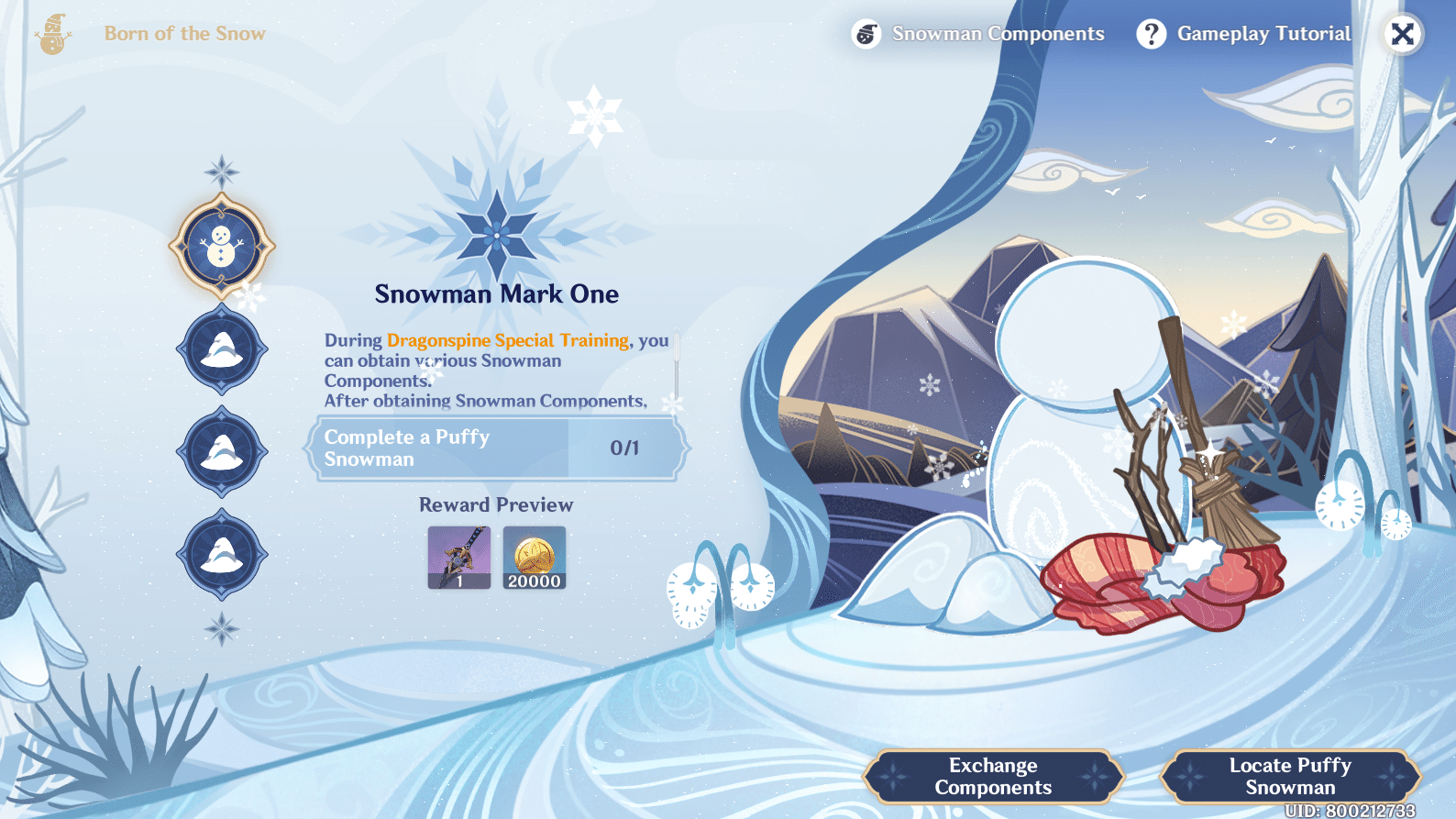 [Version 2.3] Shadow Amidst Snowstorm Event Guide | 660 AlbaedoGems ...